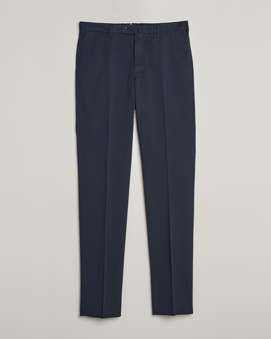 Incotex Regular Fit Comfort Chinos Navy at CareOfCarl.com