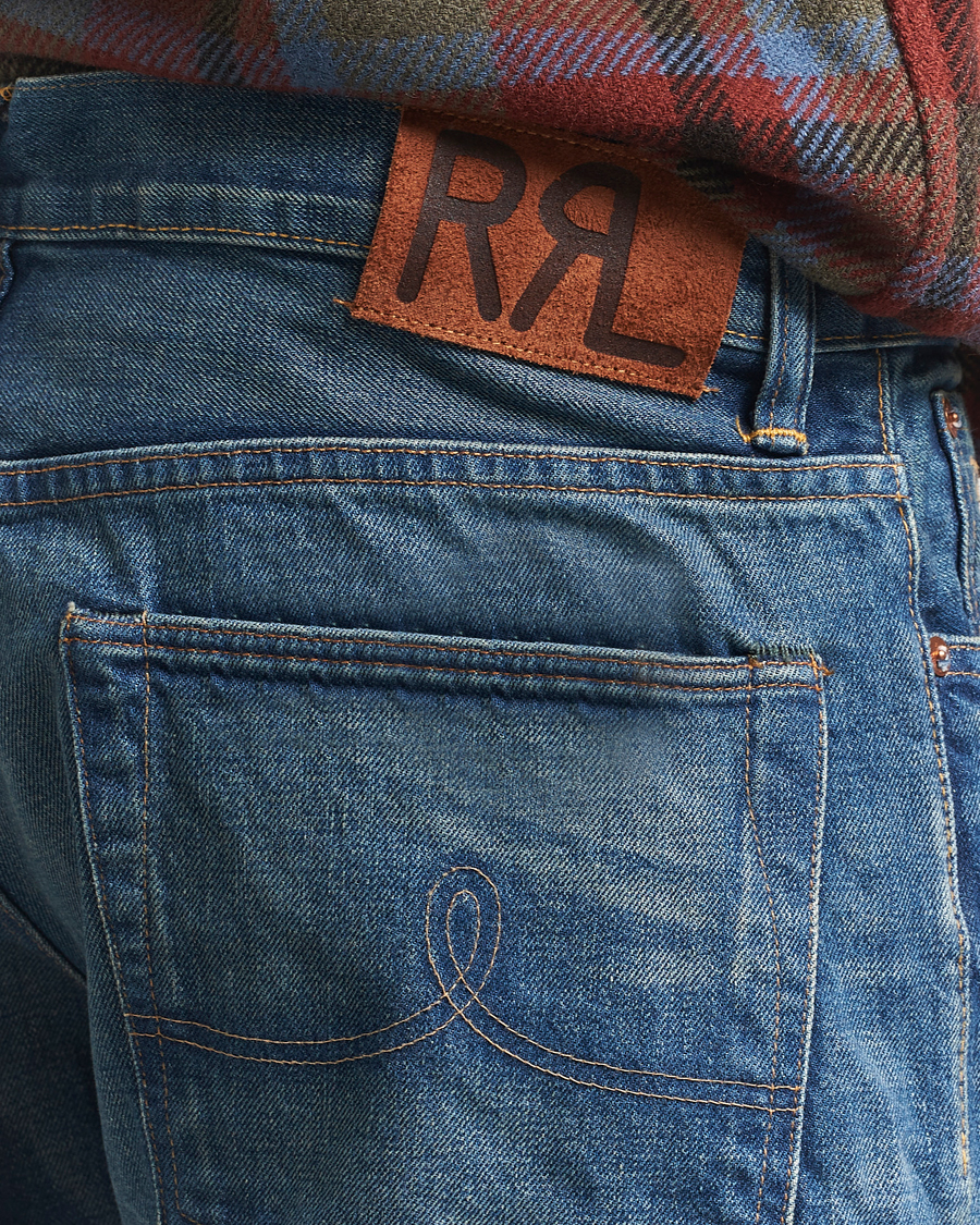 RRL Vintage Five 5-Pocket Denim Grandfalls Wash at CareOfCarl.com