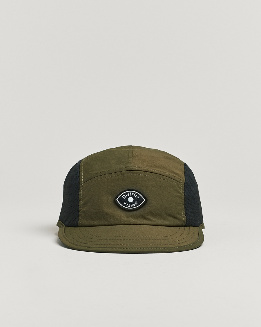 District Vision Performance Mesh Running Cap Olive at CareOfCarl.com