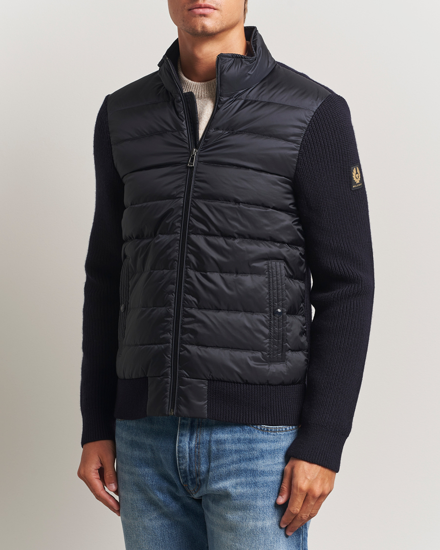 Belstaff Circuiteer Hybrid Jacket Dark Ink at CareOfCarl.com