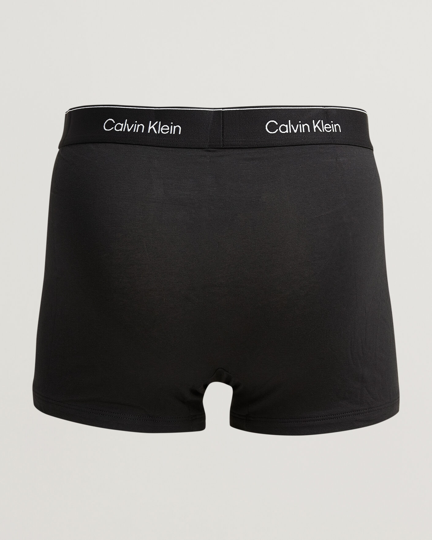 Calvin Klein 3-Pack Icon Cotton Stretch Relaxed Trunk Black at CareOfCarl.c