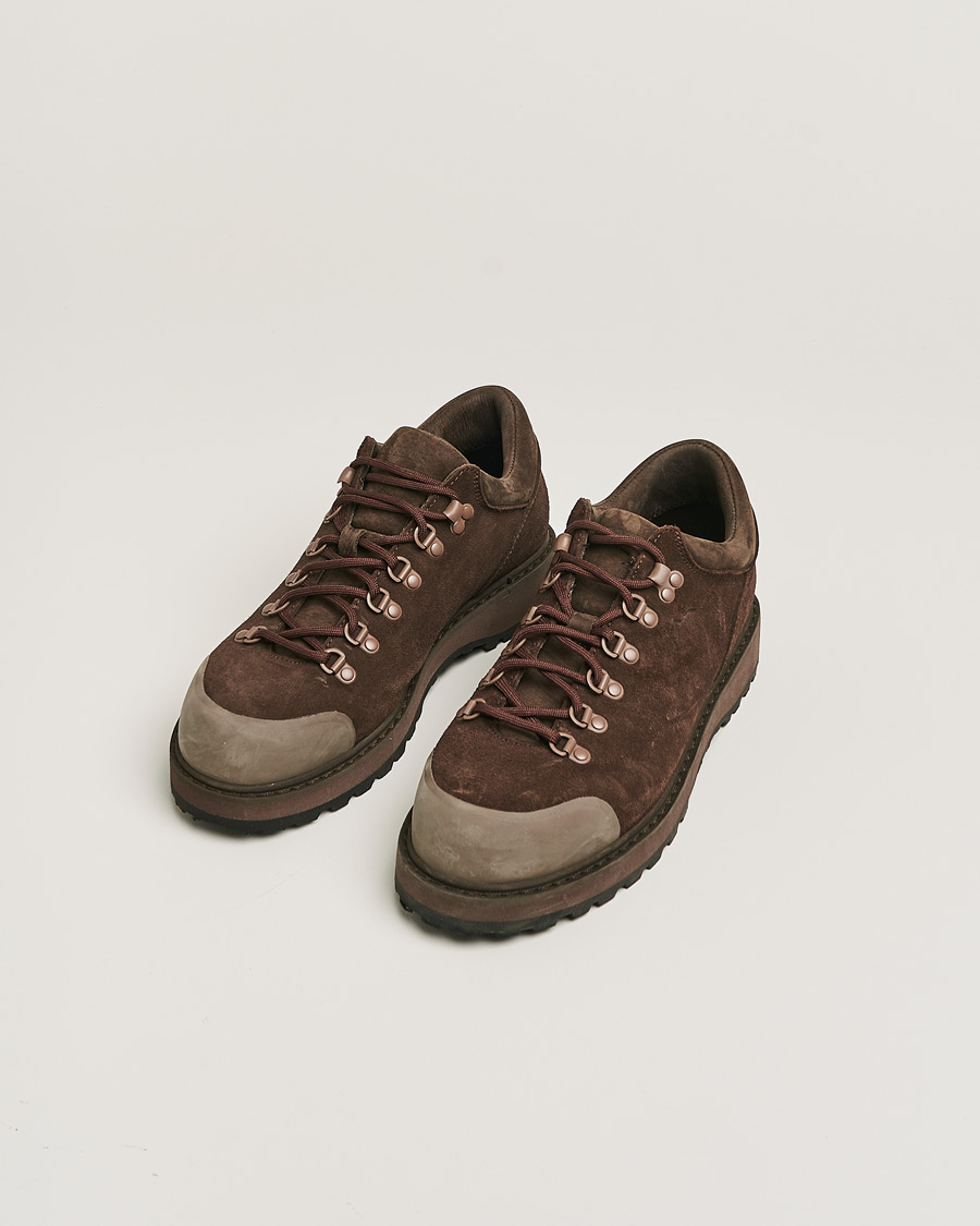 Diemme Cornaro Low Boot Dark Brown Suede at CareOfCarl.com