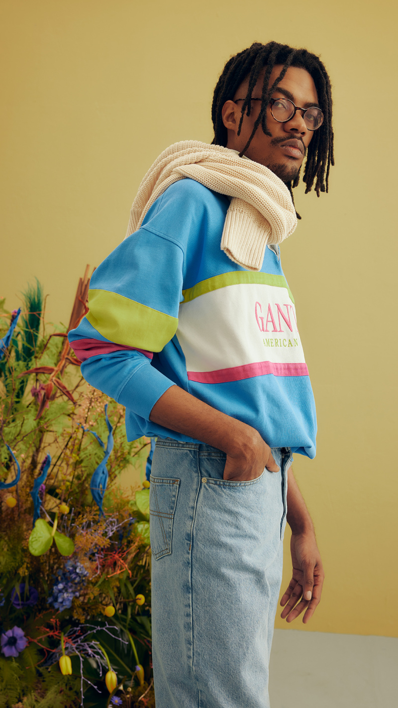 A preppy styled spring | Careofcarl.com