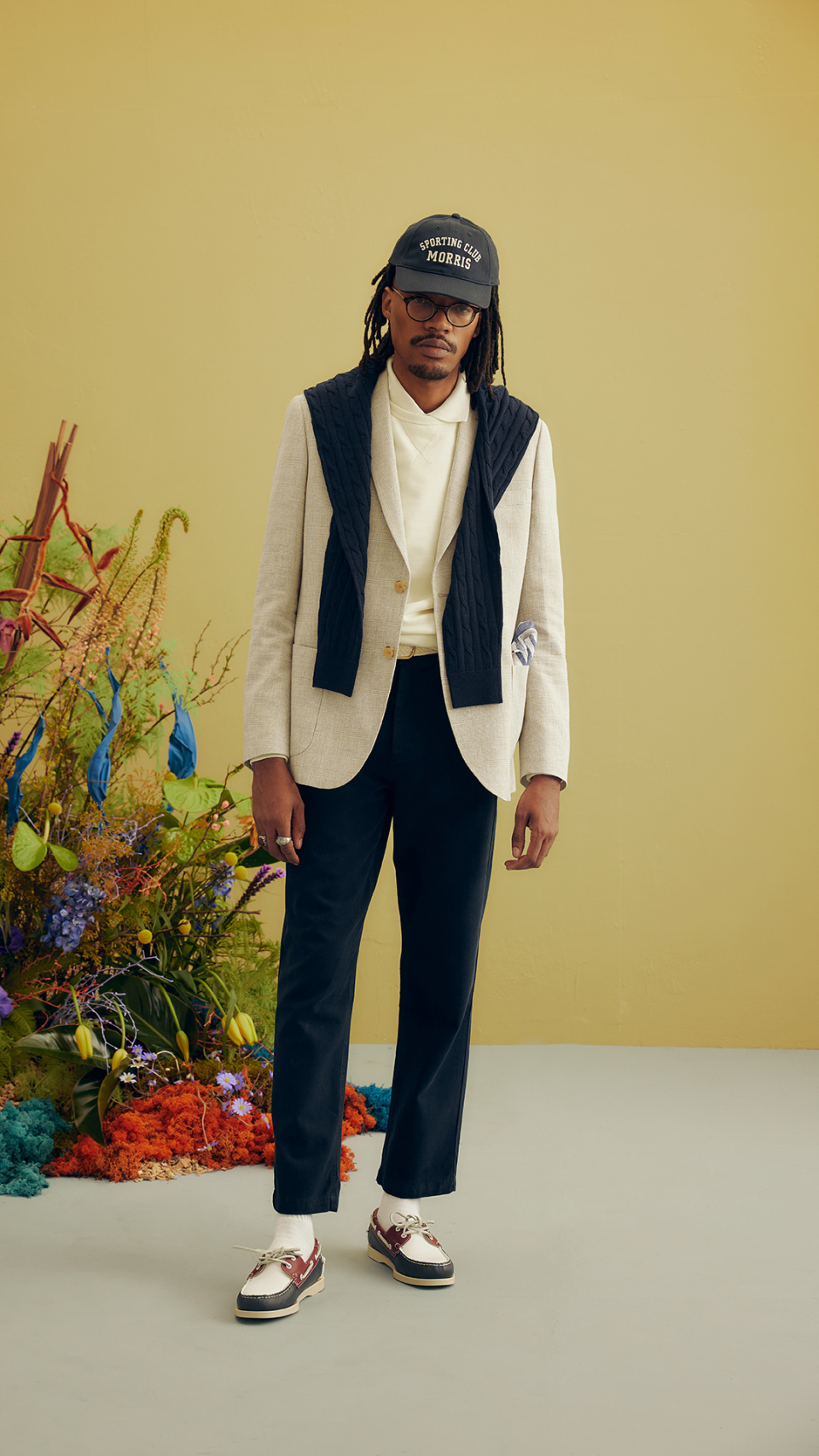 A preppy styled spring | Careofcarl.com